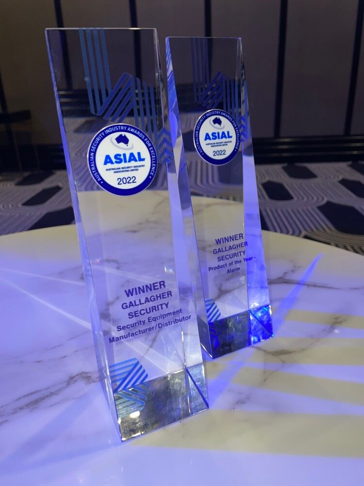 Gallagher take home double ASIAL Awards win | Gallagher Security