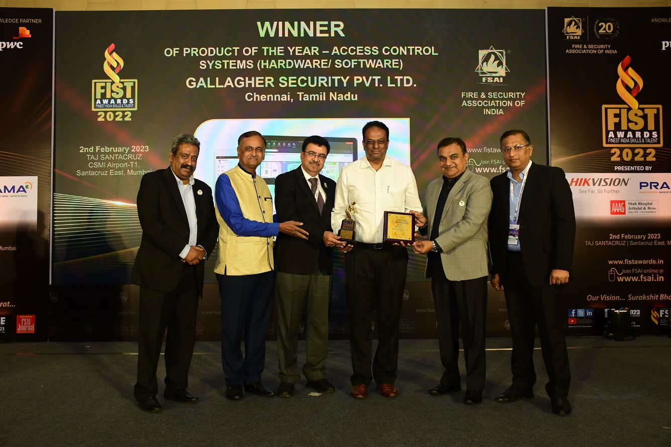 Gallagher Security wins Product of the Year at the Finest India Skills ...